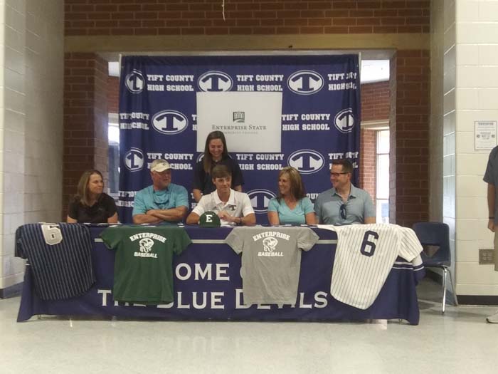 Bryce Stephens signs with Enterprise State | Tifton Gazette