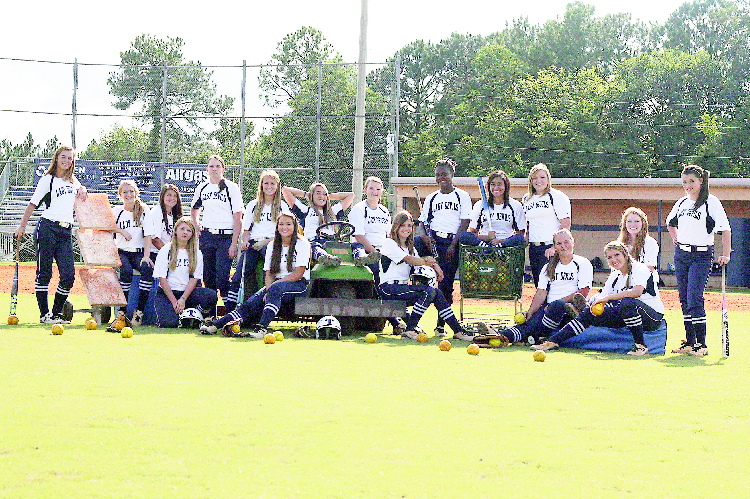 Lady Devils facing East Coweta in first round of state softball ...