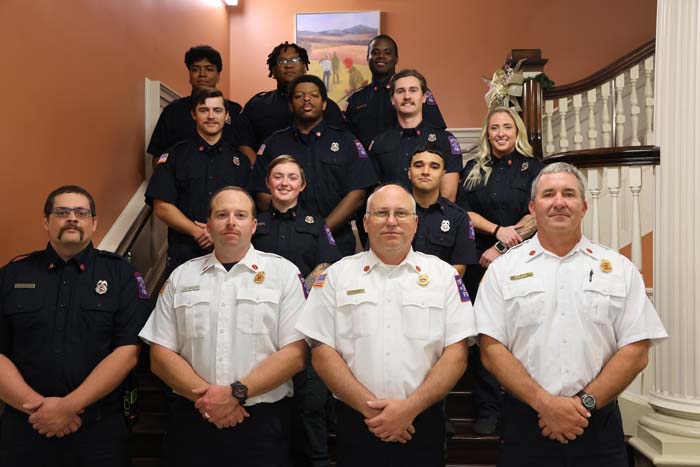 City fire department promotes veteran firefighters, welcomes new ...