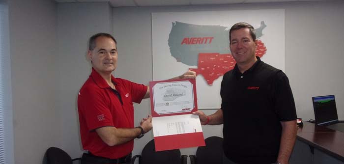Averitt Express honors Harding | Tifton Gazette
