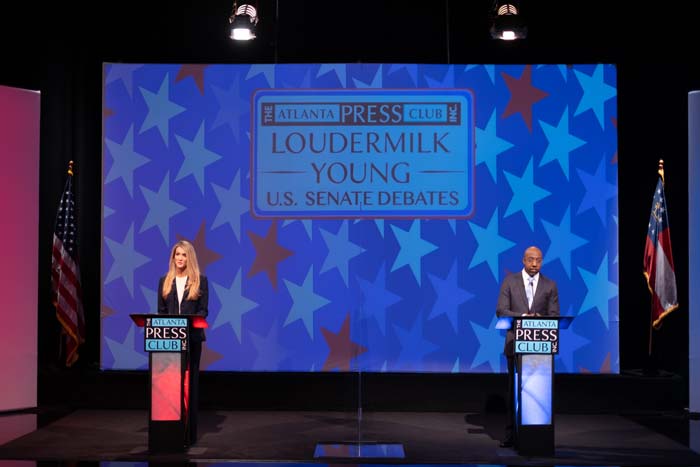Loeffler, Warnock spar during U.S. Senate debate | Tifton Gazette