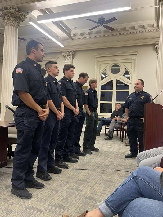 Tifton Fire Department welcomes new recruits | Tifton Gazette