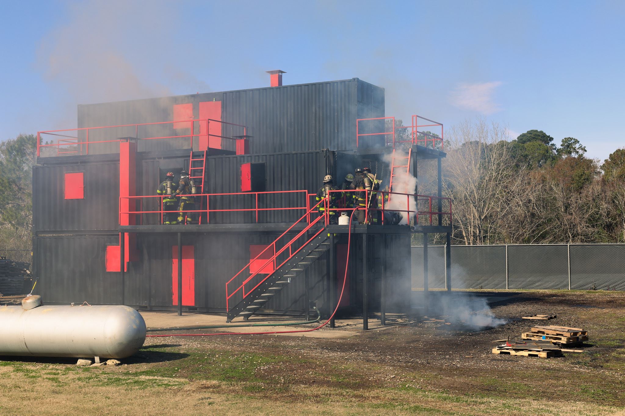 City Fire Department unveils new burn building training facility ...